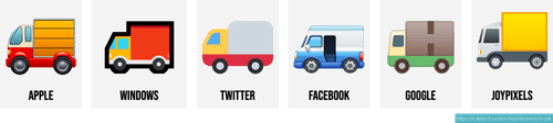 🚚 Delivery truck emoji