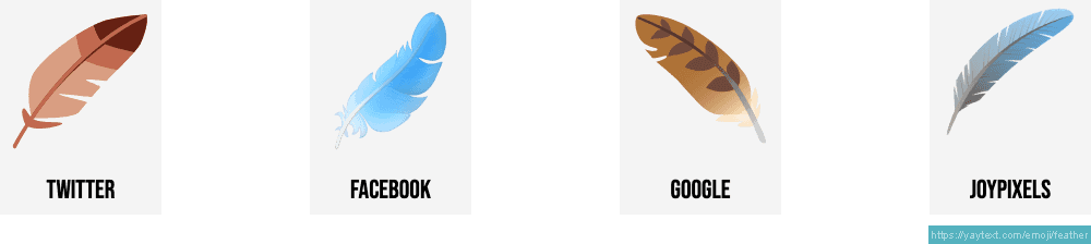 🪶 Feather / quill emoji