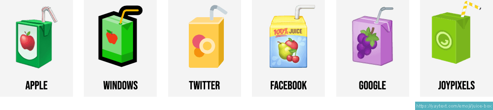 🧃 Juice box emoji
