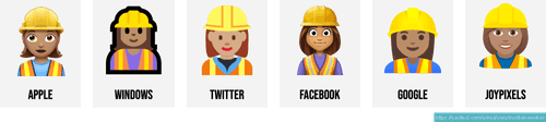 👷 Construction worker emojis 👷🏻👷🏼👷🏽👷🏾👷🏿👷‍♂️👷‍♀️
