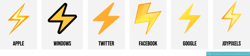 ⚡ Lightening bolt / high voltage emoji
