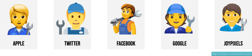 🧑‍🔧 Mechanic emojis 🧑🏻‍🔧🧑🏼‍🔧🧑🏽‍🔧🧑🏾‍🔧🧑🏿‍🔧👨‍🔧👩‍🔧