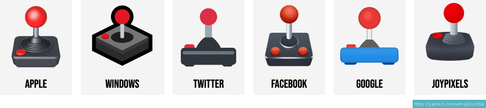 🕹️ Joystick emoji