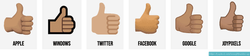 👍 Thumbs up emojis 👍🏻👍🏼👍🏽👍🏾👍🏿
