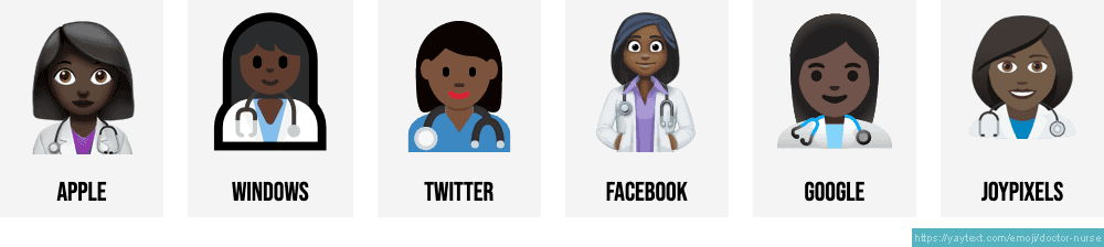 🧑‍⚕️ Nurse, doctor, & health worker emojis 🧑🏻‍⚕️🧑🏼‍⚕️🧑🏽‍⚕️🧑🏾‍⚕️🧑🏿‍⚕️👨‍⚕ ...