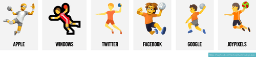 🤾 Emojis jugando balonmano 🤾🏻🤾🏼🤾🏽🤾🏾🤾🏿🤾‍♂️🤾‍♀️