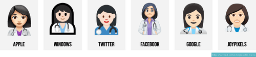 🧑‍⚕️ Emojis de enfermeiro, médico e profissional de saúde 🧑🏻‍⚕️🧑🏼‍⚕️🧑🏽 ...