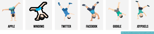 🤸 Person cartwheeling emojis 🤸🏻🤸🏼🤸🏽🤸🏾🤸🏿🤸‍♂️🤸‍♀️