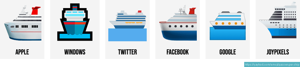 🛳️ Passenger ship emoji