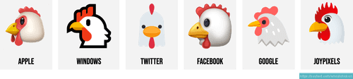 🐔 Chicken emoji