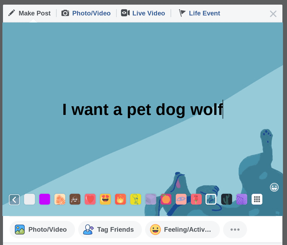 How do I strikethrough text on Facebook?