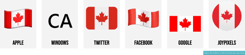 🇨🇦 Emoji de la bandera de Canadá
