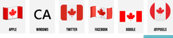 🇨🇦 Flag of Canada emoji