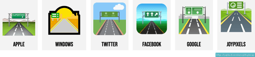 🛣️ Motorway emoji