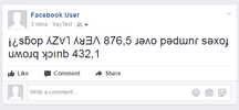 Texto al revés usando Unicode - séʌǝɹ ןɐ oʇxǝʇ