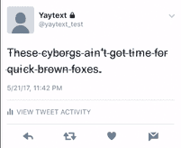 Sbarrato Unicode - t̵e̵s̵t̵o̵ ̵s̵b̵a̵r̵r̵a̵t̵o̵