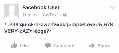 Unicode Slashthrough - S̸l̸a̸s̸h̸t̸h̸r̸o̸u̸g̸h̸ ̸T̸e̸x̸t̸