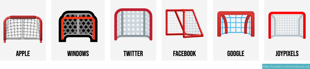 🥅 Goal net emoji
