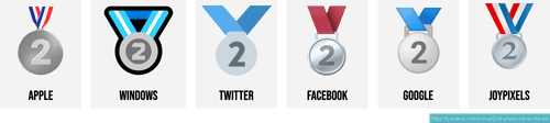 🥈 2nd place medal emoji
