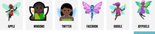 🧚 Fairy emojis 🧚🏻🧚🏼🧚🏽🧚🏾🧚🏿🧚‍♂️🧚‍♀️