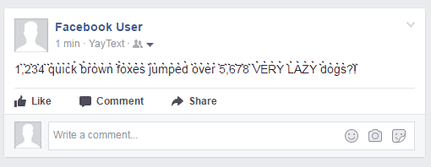 Unicode Lightning - L͛i͛g͛h͛t͛n͛i͛n͛g͛