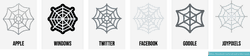 🕸️ Spider web emoji