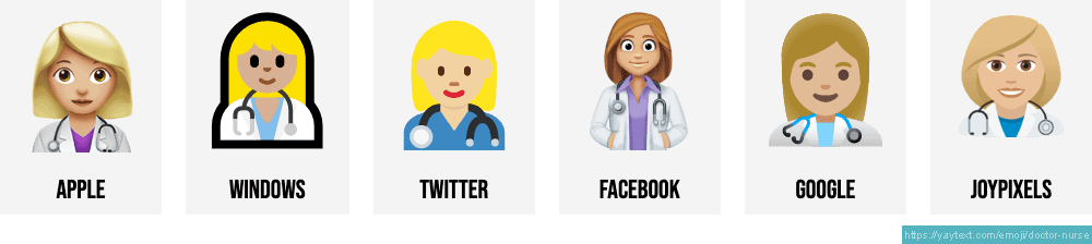 🧑‍⚕️ Nurse, doctor, & health worker emojis 🧑🏻‍⚕️🧑🏼‍⚕️🧑🏽‍⚕️🧑🏾‍⚕️🧑🏿‍⚕️👨‍⚕ ...