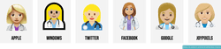 🧑‍⚕️ Nurse, doctor, & health worker emojis 🧑🏻‍⚕️🧑🏼‍⚕️🧑🏽‍⚕️🧑🏾‍⚕️🧑🏿‍⚕️👨‍⚕ ...