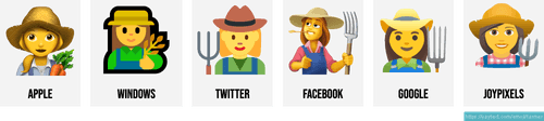 🧑‍🌾 Farmer emojis 🧑🏻‍🌾🧑🏼‍🌾🧑🏽‍🌾🧑🏾‍🌾🧑🏿‍🌾👨‍🌾👩‍🌾