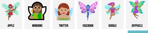 🧚 Fairy emojis 🧚🏻🧚🏼🧚🏽🧚🏾🧚🏿🧚‍♂️🧚‍♀️