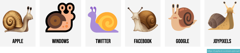 🐌 Snail emoji
