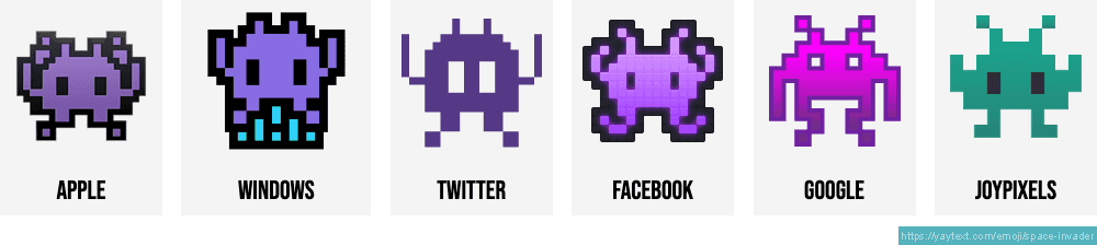 👾 Space invader emoji