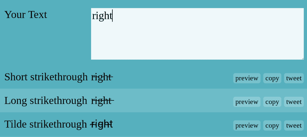 How do I strikethrough text on Facebook?