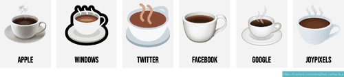 ☕ Emoji de café / chá quente