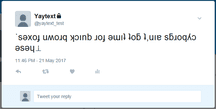 Texto al revés usando Unicode - séʌǝɹ ןɐ oʇxǝʇ