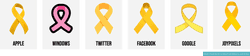 🎗️ Reminder ribbon emoji