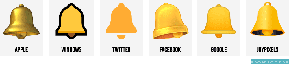 🔔 Bell emoji